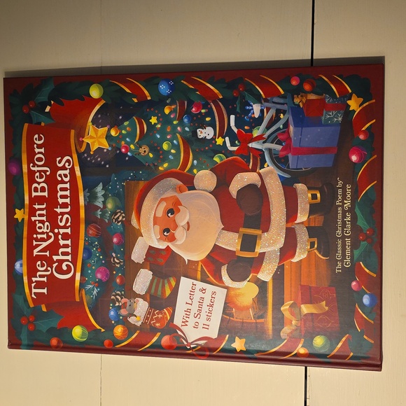 Toys | New The Night Before Christmas Kids Book With Letter To Santa ...